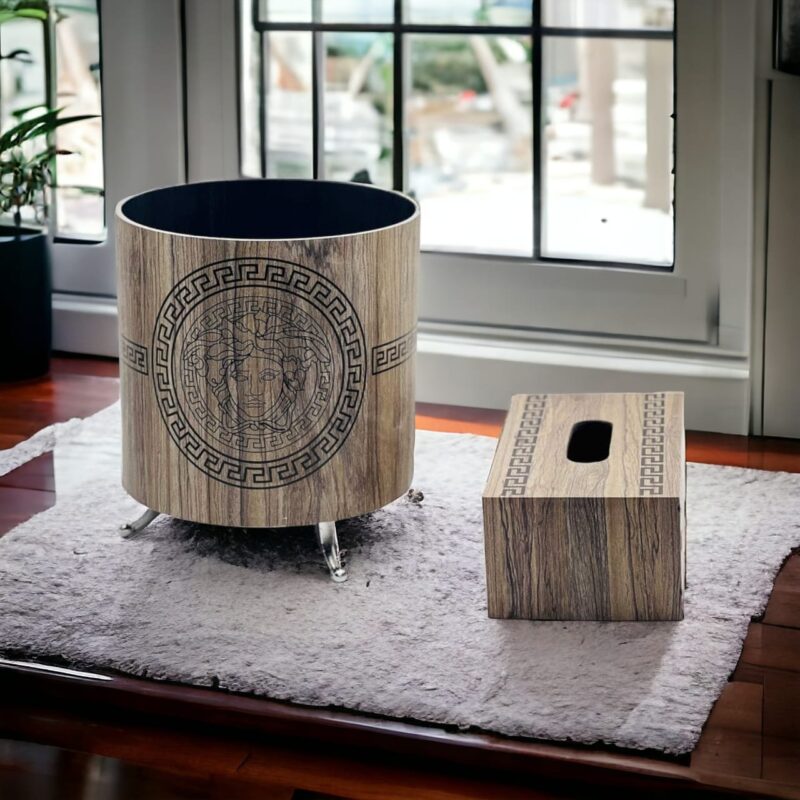 ROUND BASKET WITH TISSUE BOX – Fajr's Collection | Your One Stop Shop ...